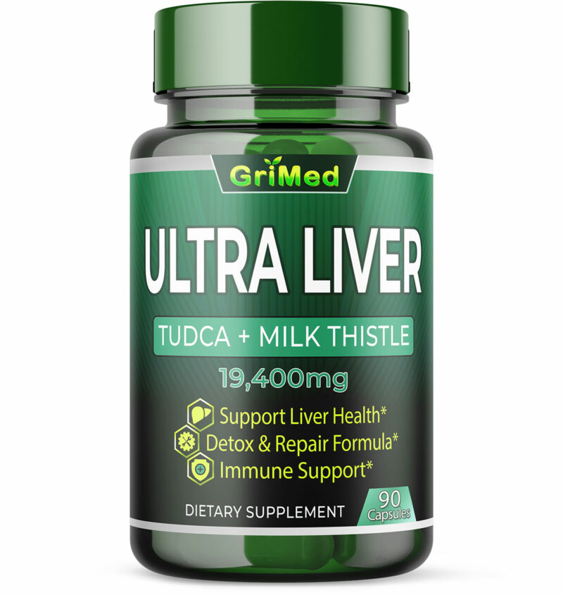19400mg 50x Concentrated Extract Milk Thistle – Ultra Supplement with ...